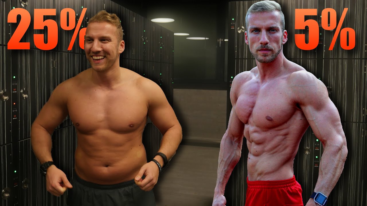 Full Natty Bodybuilding Transformation Fat 25 To 5 Body Fat 