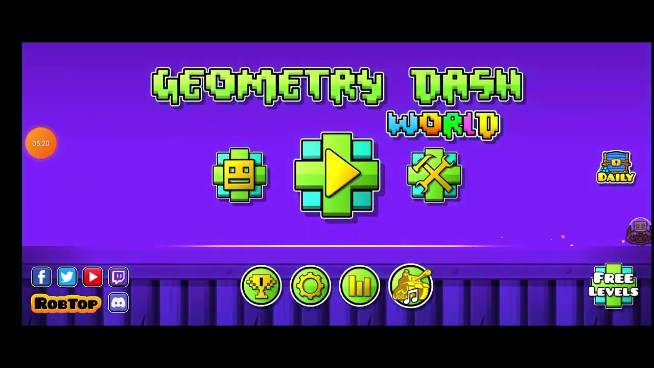 GEOMETRY DASH WORLD 4 - YouTube