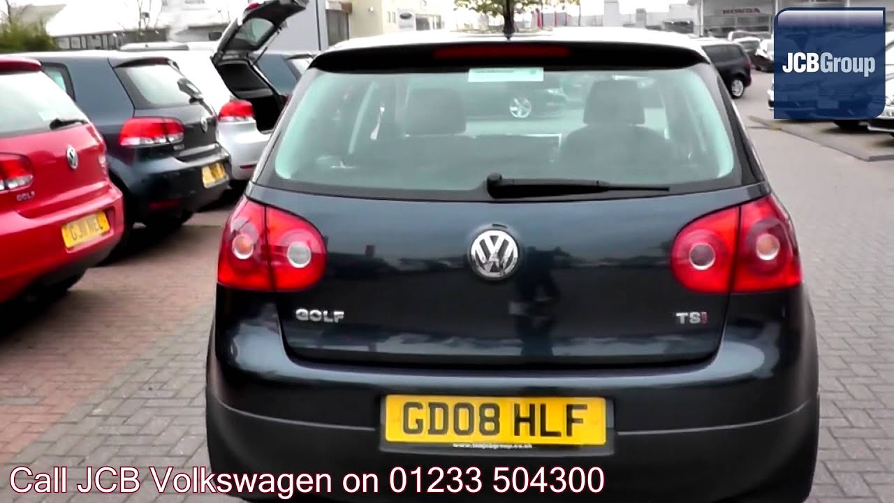 2008 Volkswagen Golf Match 1.4l Blue Graphite Metallic GD08HLF for sale ...