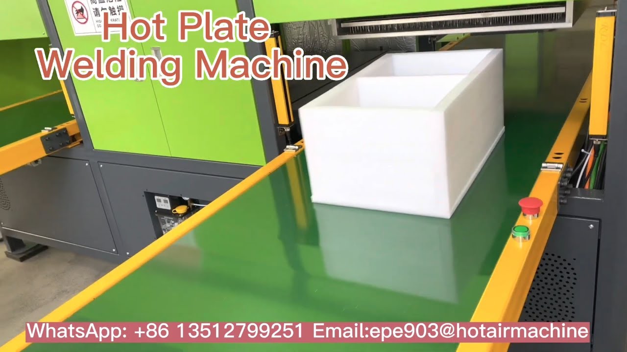 EPE Foam Hot Plate Welding Machine | How to Weld Thick Foam Box ? - YouTube