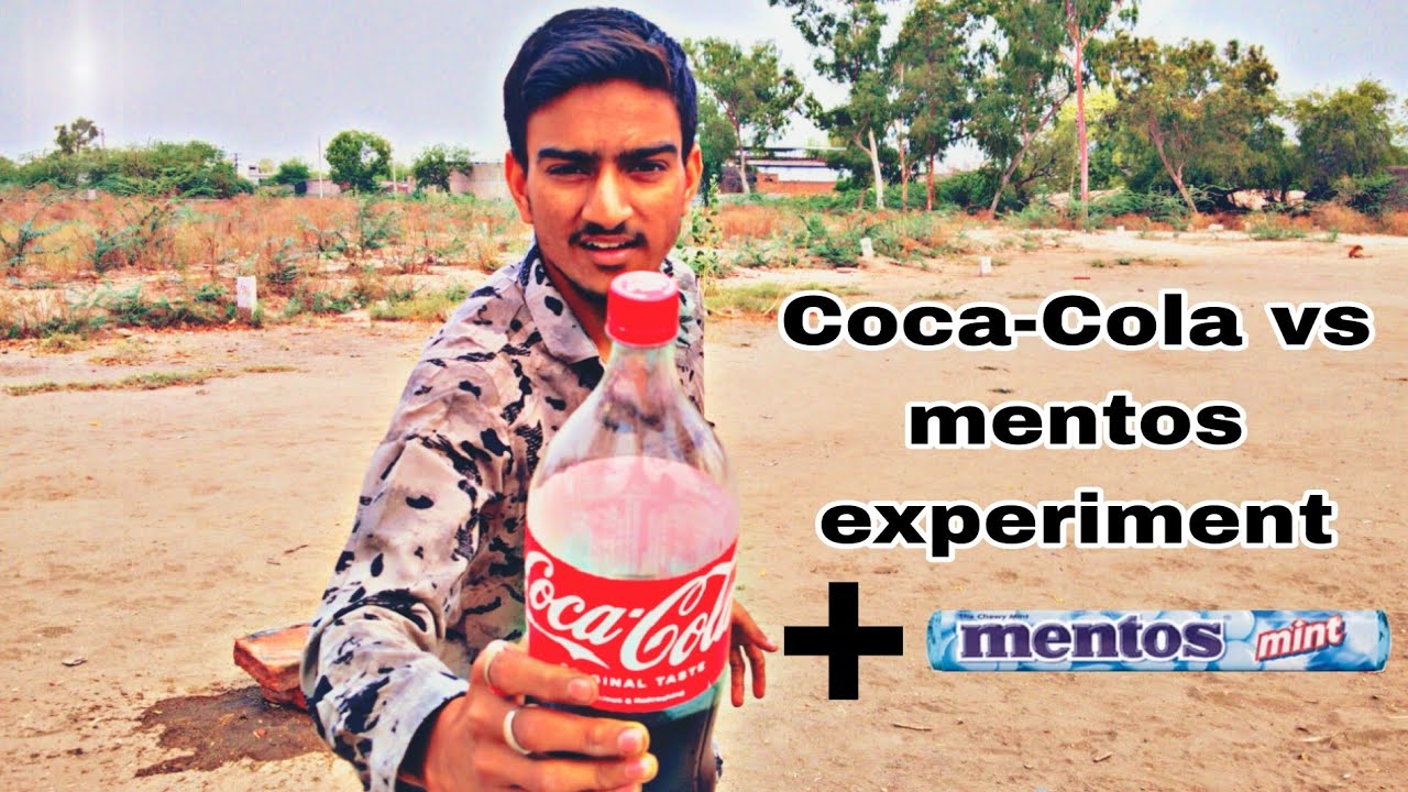 coca cola vs mentos experiment #super reaction 😨😨#trending - YouTube