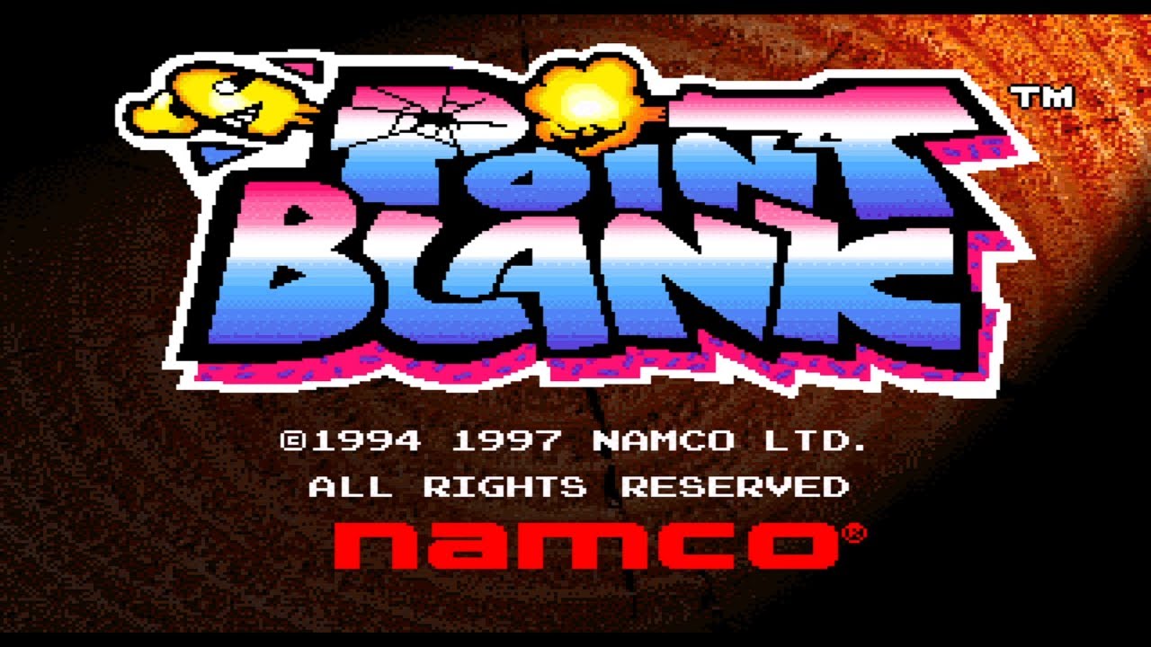 Point Blank - PlayStation - Gameplay - YouTube
