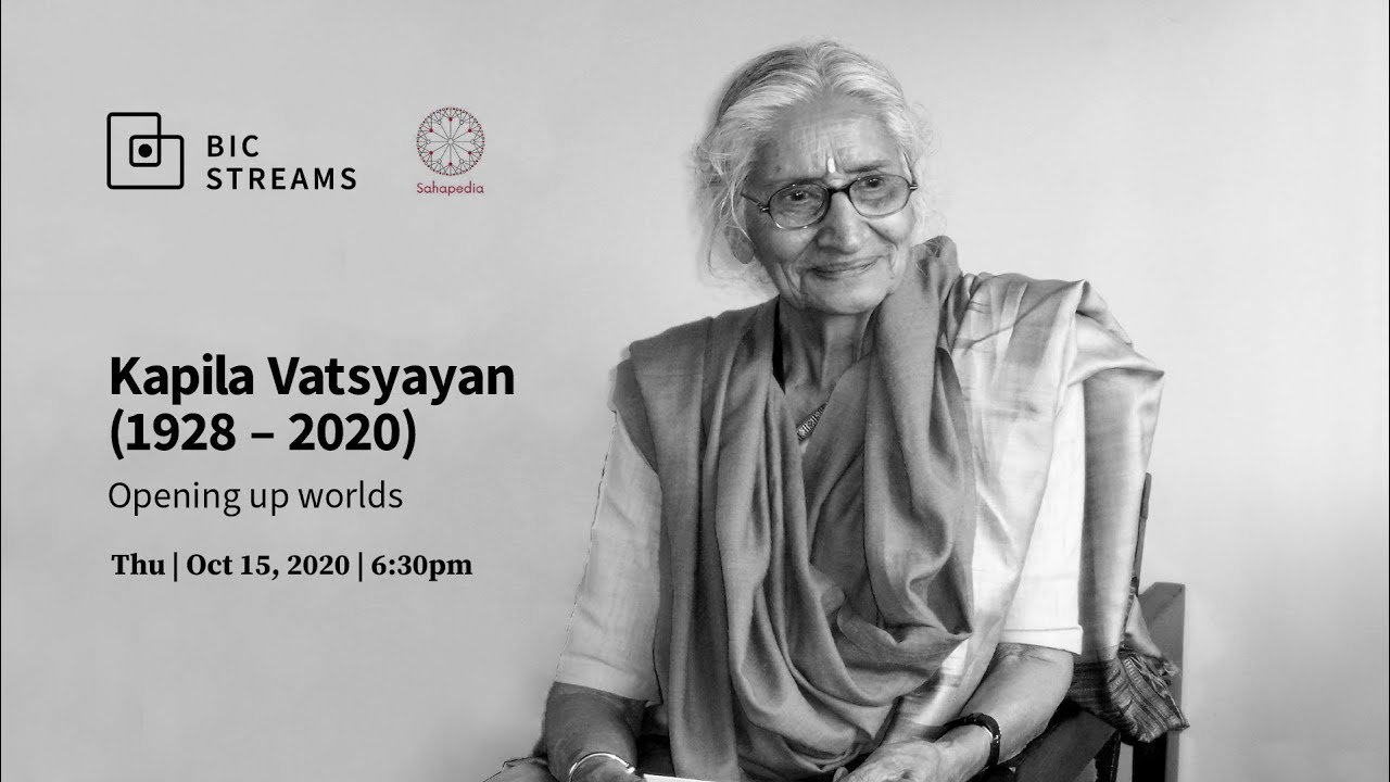 Remembering Kapila Vatsyayan - YouTube