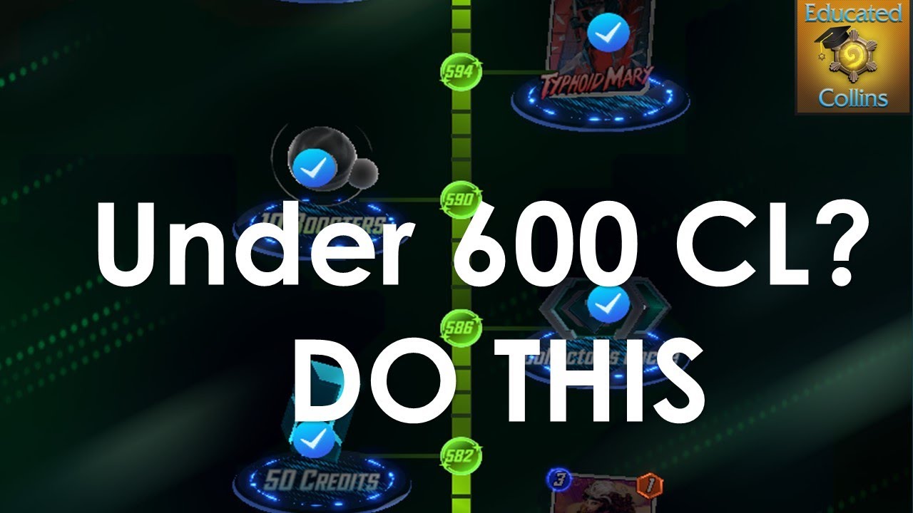 (Valid Until Vibranium Rank) Under Collection Level 600? Please Follow ...