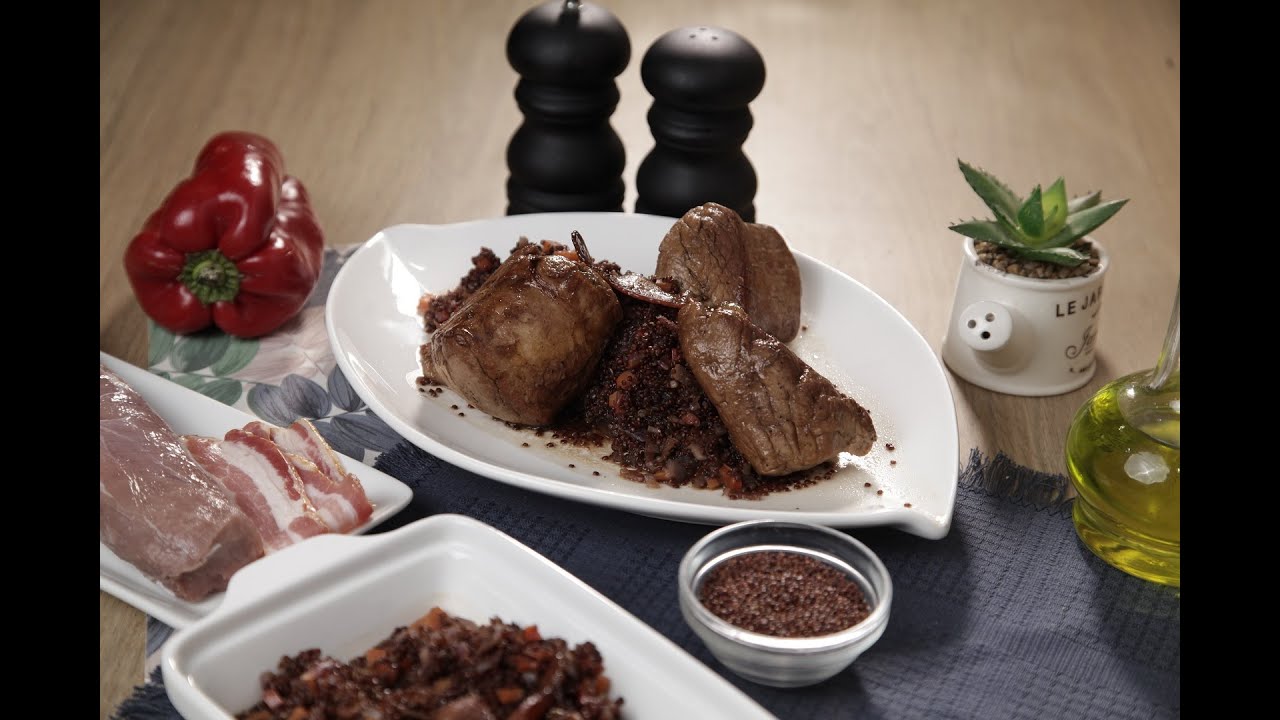 LOMITO DE CERDO CON POTAJE DE QUINOA + TARTA RÁPIDA DE RICOTTA - COCINA ...