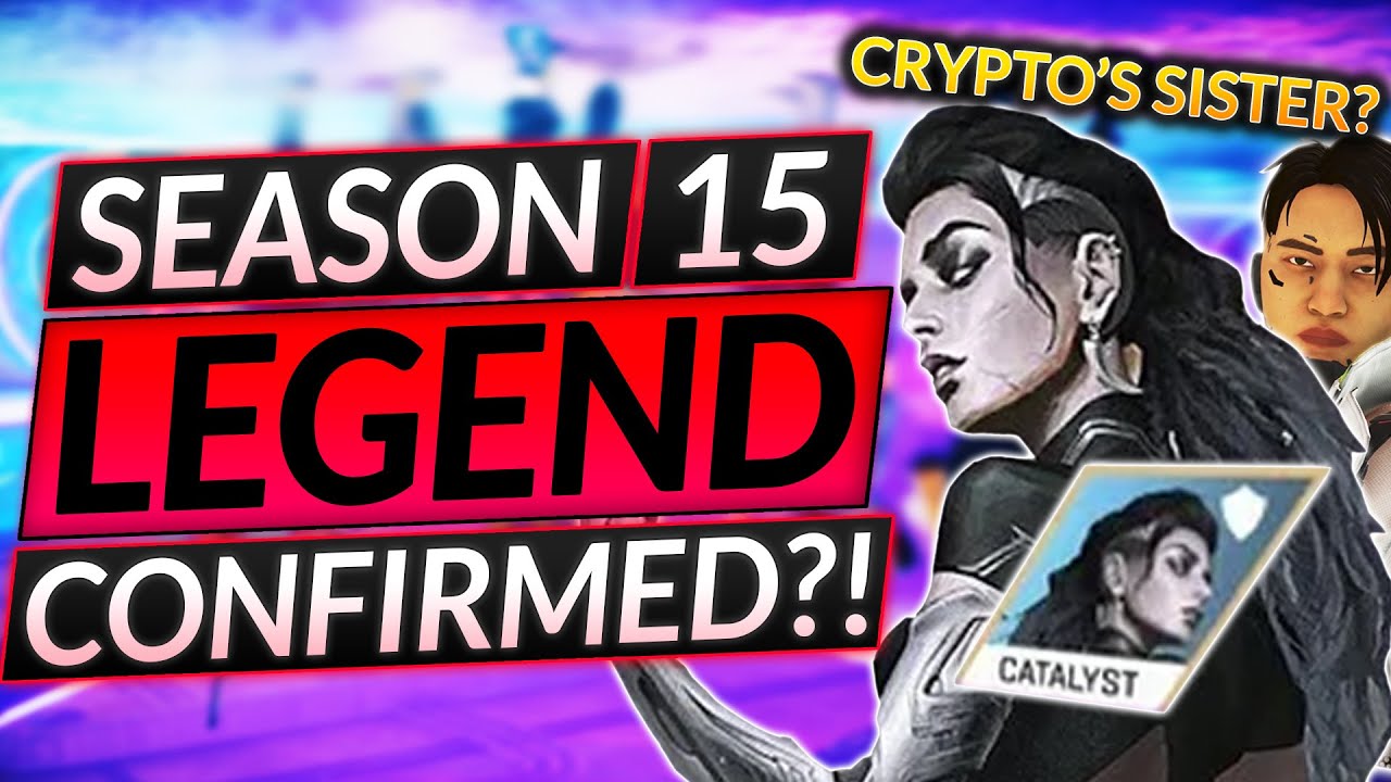 NEW SEASON 15 LEGEND "CATALYST" LEAKS - CRYPTO'S SISTER - Apex Legends ...