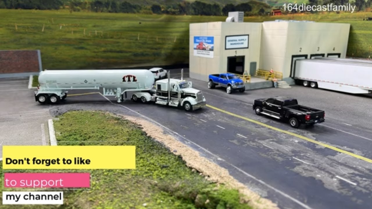 Epic Diecast Big Rigs Takeover the City Streets - YouTube