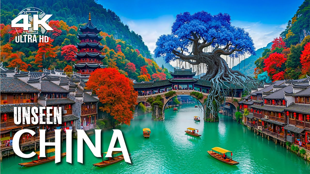 UNSEEN CHINA | Hidden Temples & Ancient Mountain Villages | 4K Travel ...