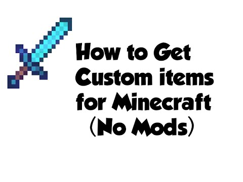 Minecraft: How to get custom enchanted stuff for Minecraft (No mods ...