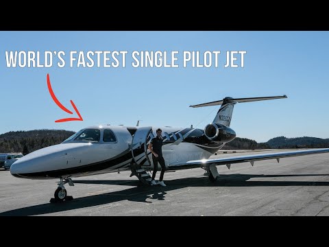 FLYING THE BRAND NEW CESSNA CITATION CJ4 GEN2!!