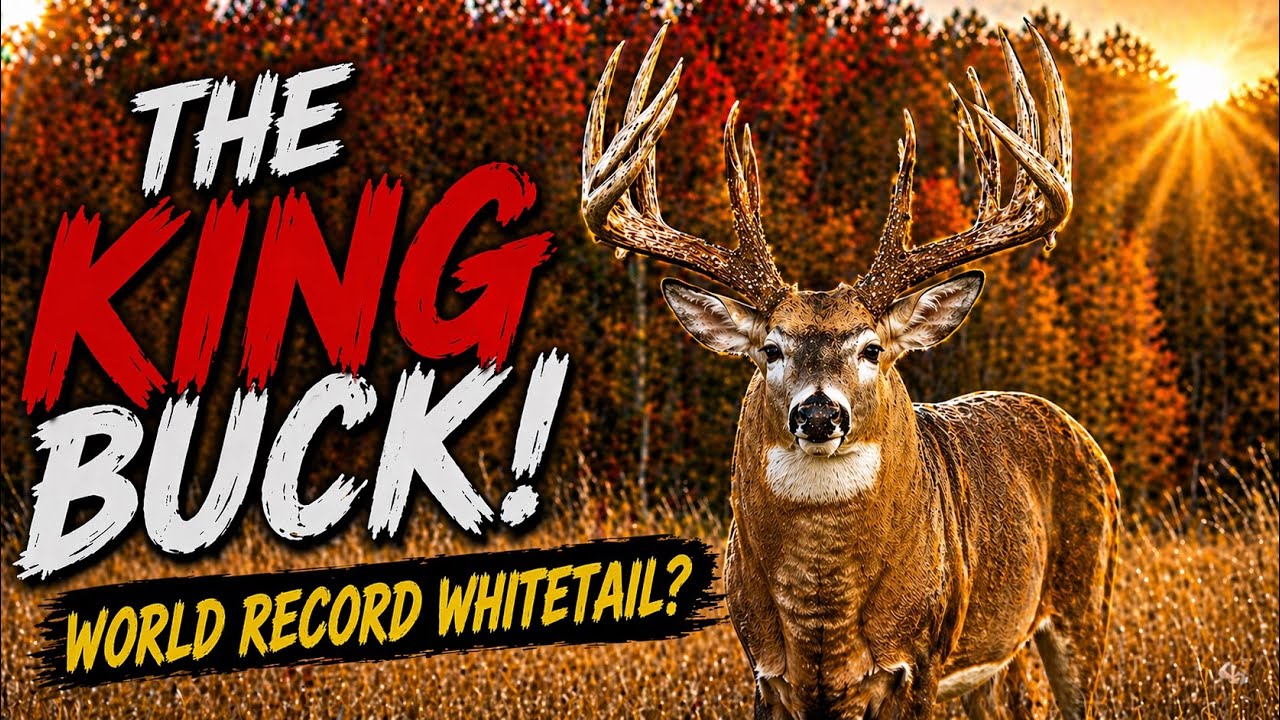 World record whitetail! THE KING BUCK! (The world record cover up ) New ...