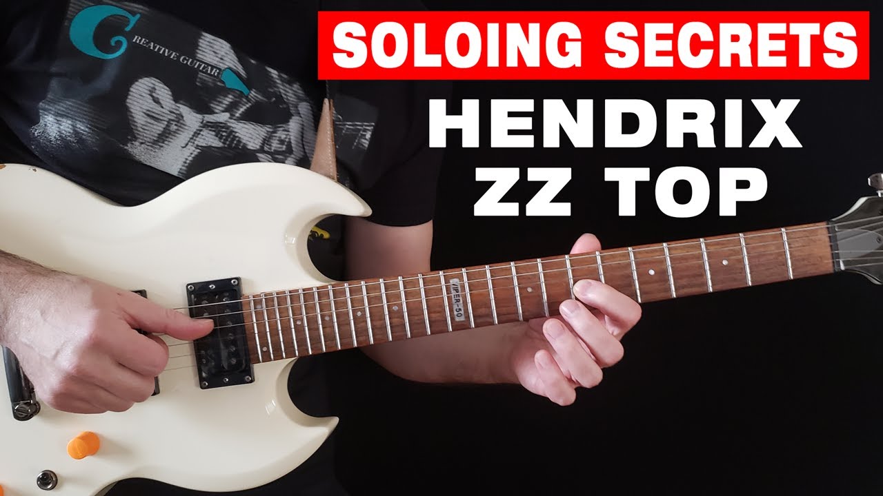 How to Play Those HENDRIX & ZZ TOP Style Dyads & 6th's for Solos! - YouTube