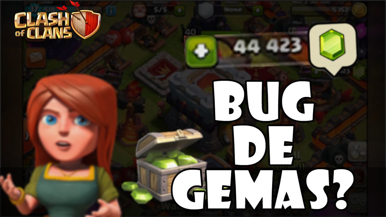 BUG DE GEMAS CLASH OF CLANS - YouTube