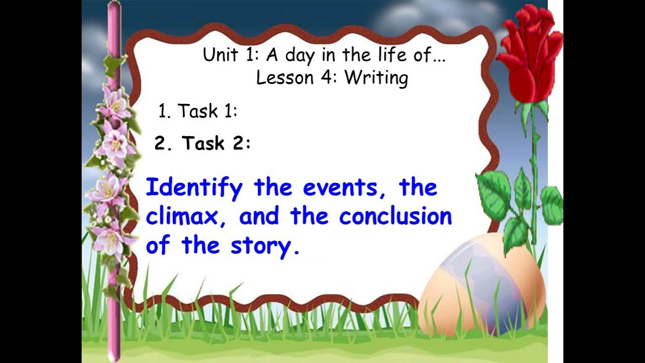Unit 1 Writing - A day in the life of.....Tiếng Anh 10 - YouTube