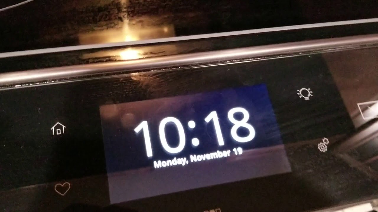Whirlpool Top End Microwave Screen Issues - YouTube