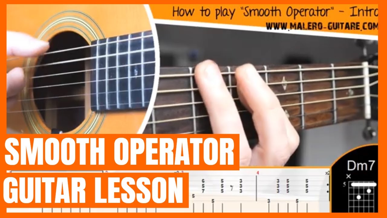How to play "Smooth Operator" - Guitar Lesson part 1 - YouTube