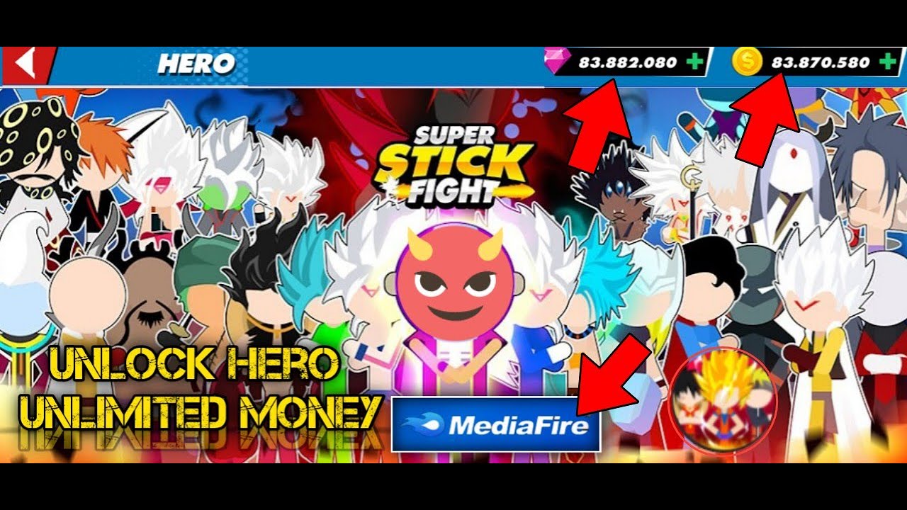 Super stick hero fight ALL-STAR - YouTube