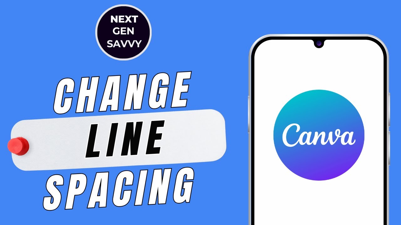 HOW TO CHANGE LINE SPACING IN CANVA - YouTube