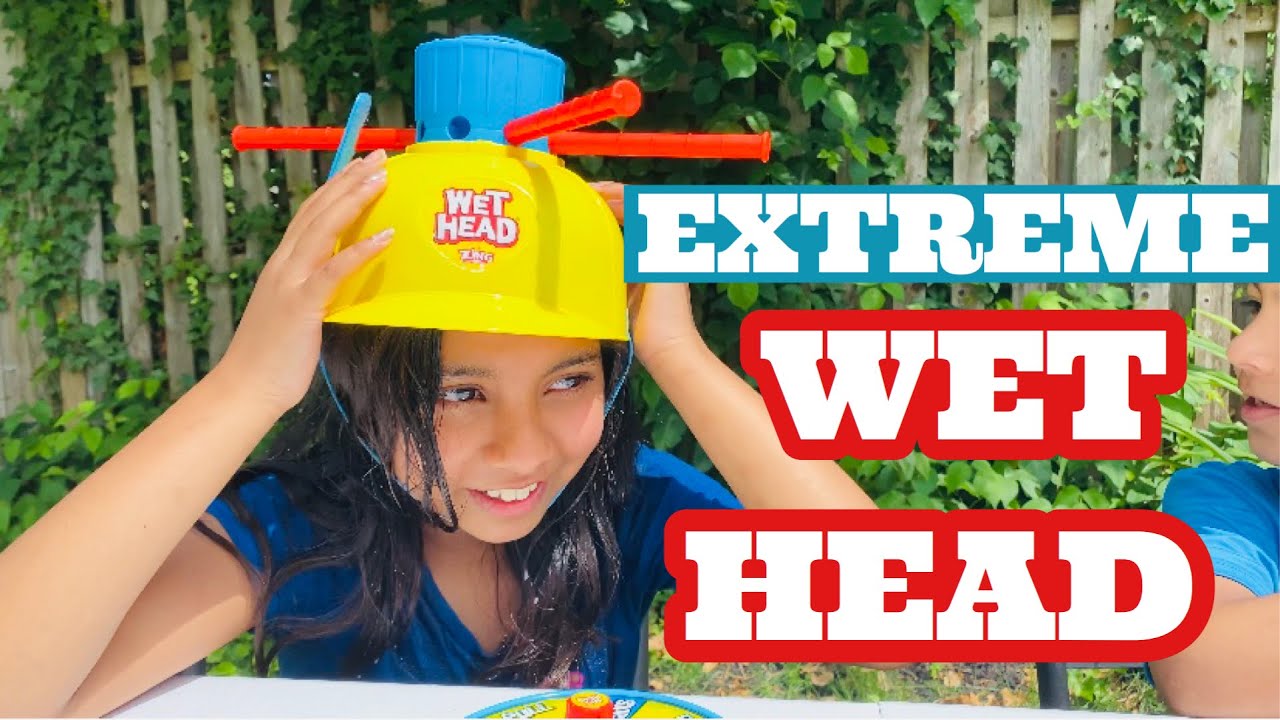 WET HEAD CHALLENGE!! EXTREME Liquid Hat Game ! - YouTube