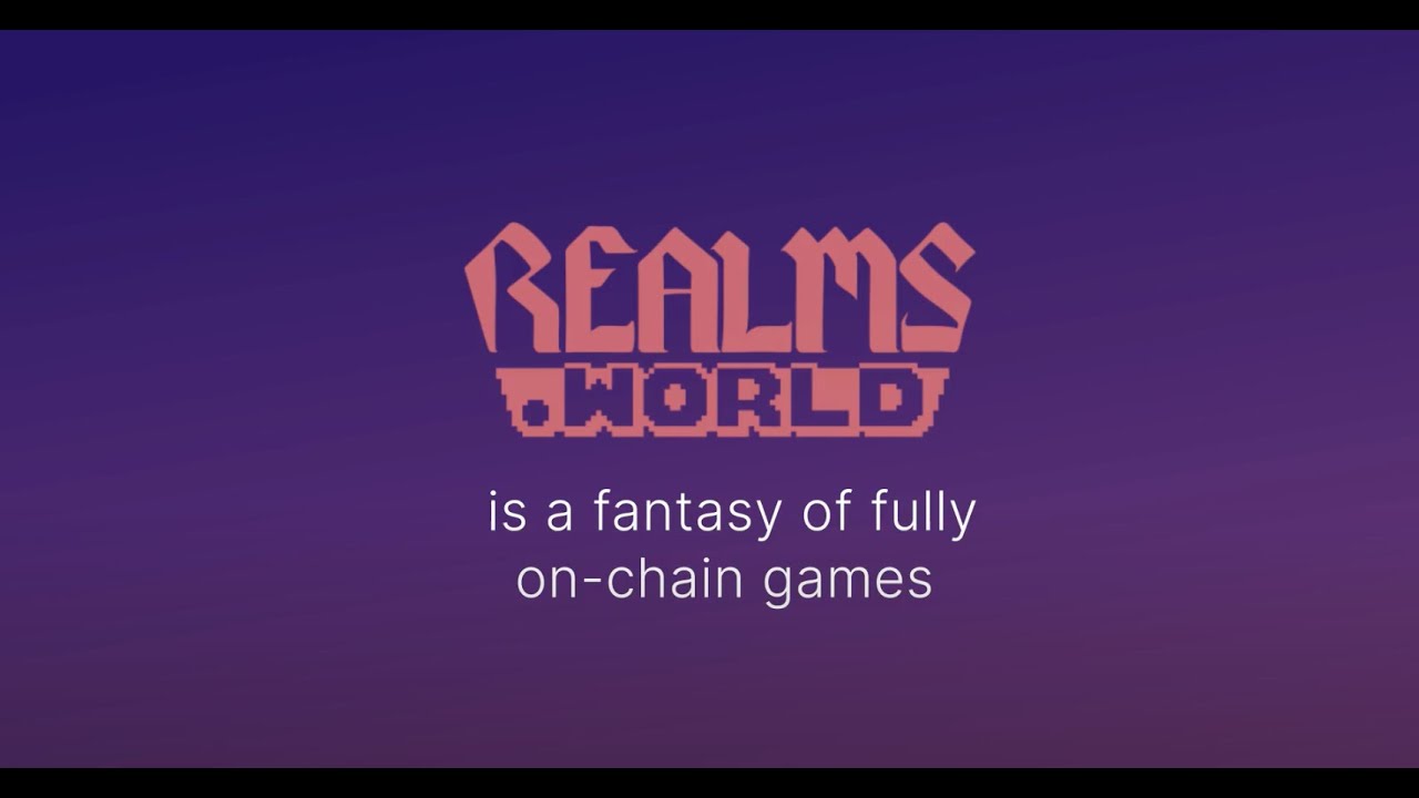 Realm: The Gateway to Onchain Gaming Revolution - YouTube