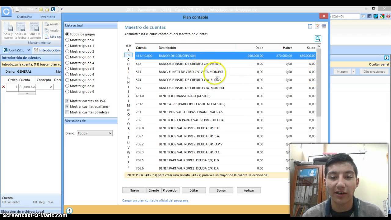 2014 4B Panadería Margarita- Uso de Software Contable / Contasol - YouTube
