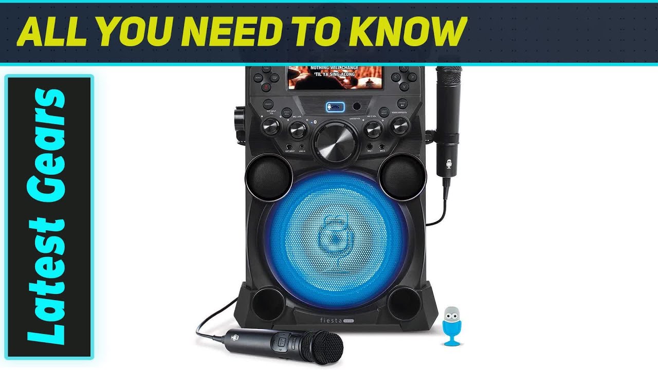 Singing Machine SDL9040 Fiesta Voice: Your Ultimate Home Karaoke Party ...
