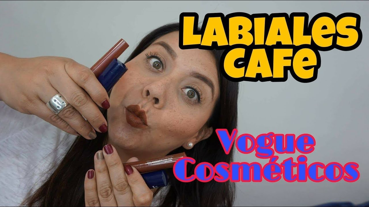 Labiales en tonos Cafe de Vogue Cosmeticos. - YouTube