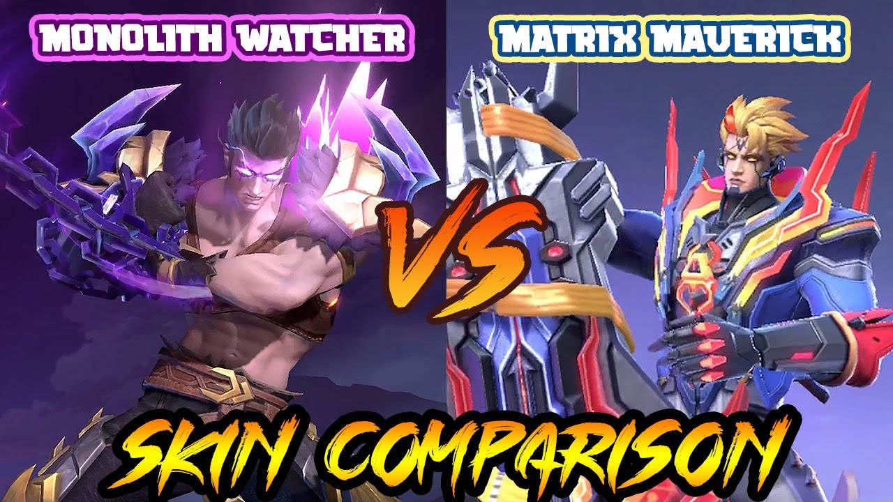 Phoveus - Matrix Maverick starlight skin V.S. Monolith Watcher skin ...