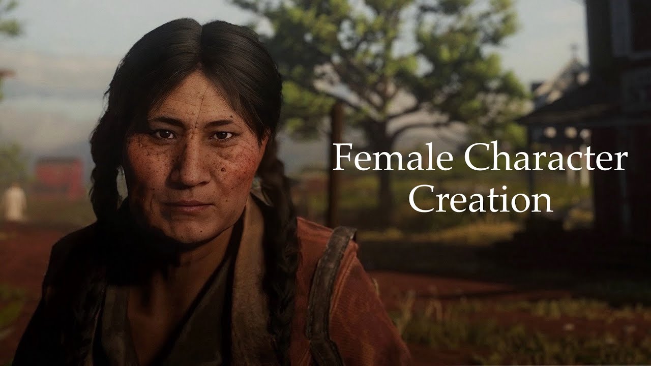 Red Dead Online | Native Female Character Creation - YouTube