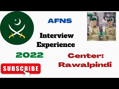 AFNS interview experience||Center Rawalpindi||2022 - YouTube