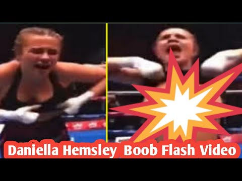 DANIELLA HEMSLEY BREAST FLASH VIDEO | After win fight Hemsley bad ...