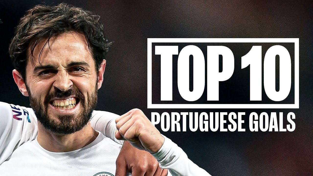 TOP 10 PORTUGUESE GOALS | Strikes from City's player representing ...