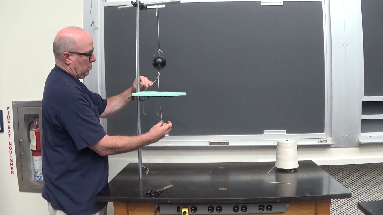 Inertia Ball Brown University Physics Demonstration - YouTube