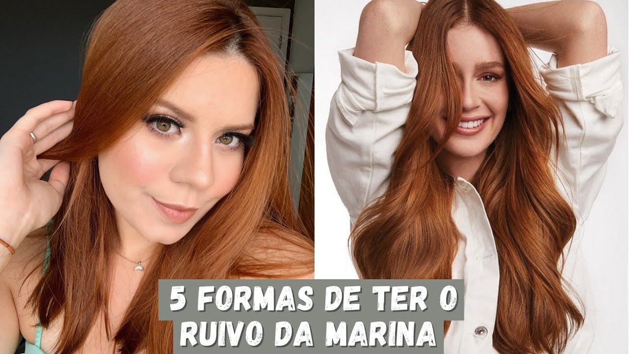 5 FORMAS DE TER O RUIVO DA MARINA RUY BARBOSA - YouTube