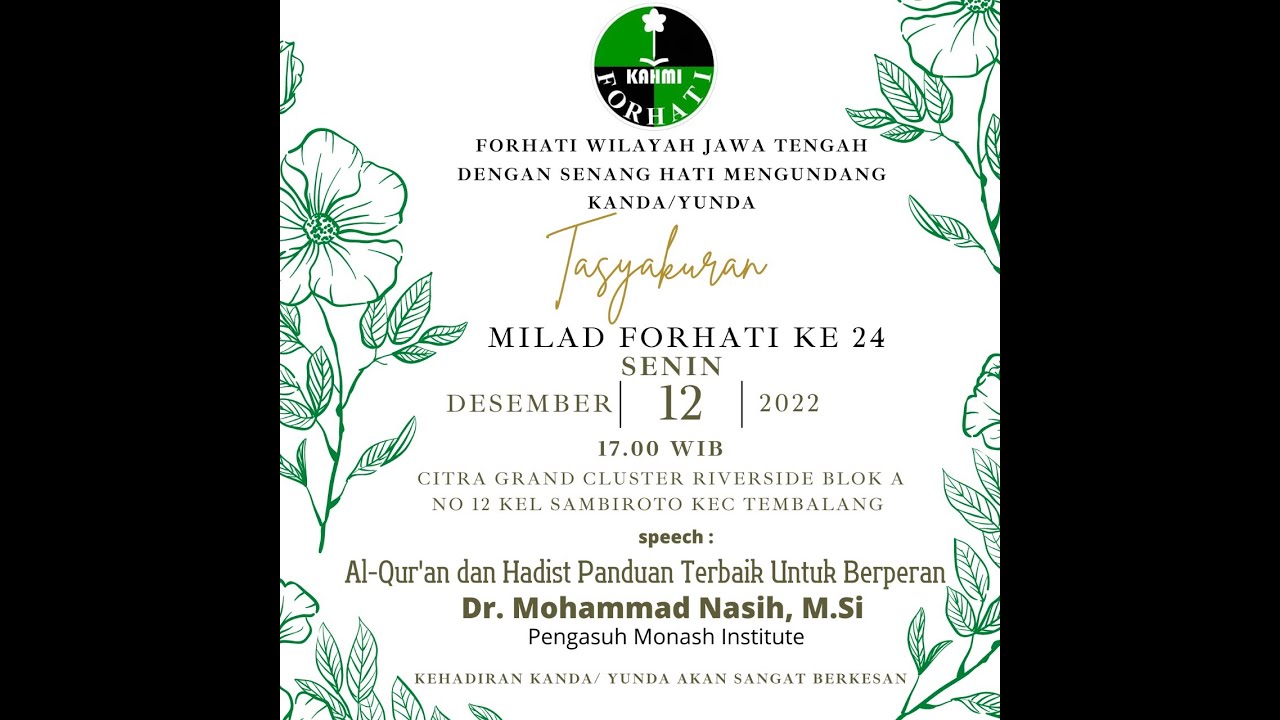 FORHATI: Perempuan Mandiri - YouTube