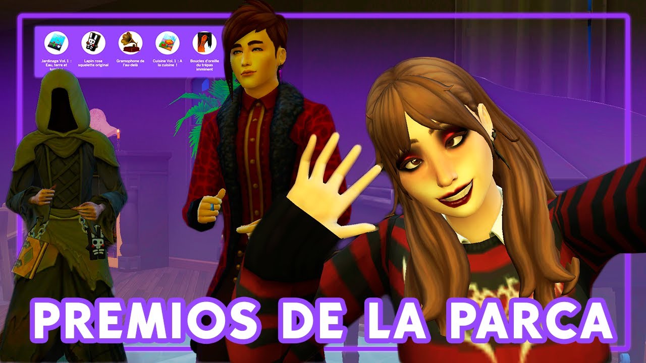 consigo los premios de la parca en el sims 4 y me enamoro de un vampiro ...