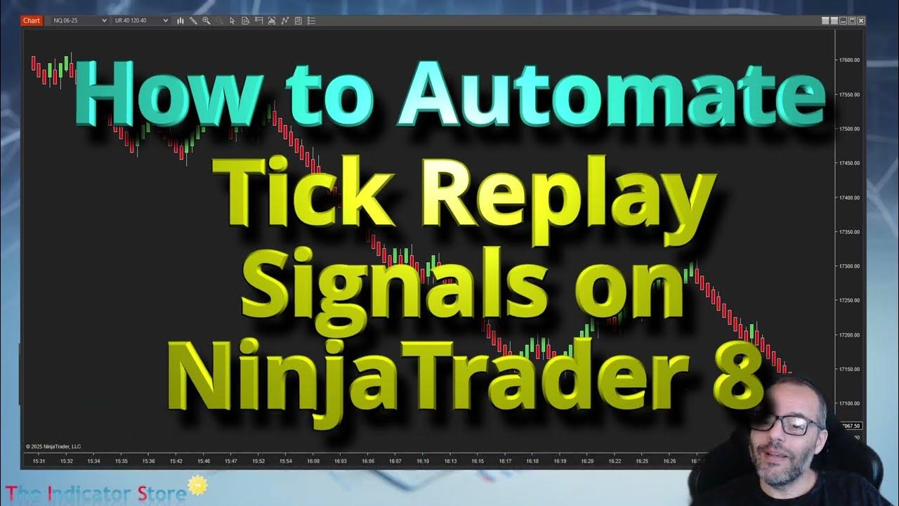 Do It Yourself - Automate NinjaTrader Tick Replay Signals with Markers - YouTube