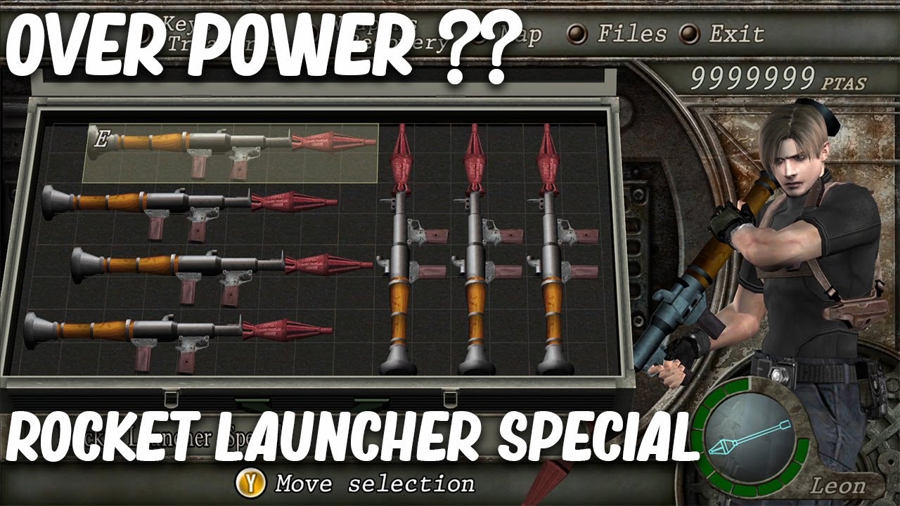 Rocket Launcher (Special) Lawan Semua Boss - Resident Evil 4 - YouTube
