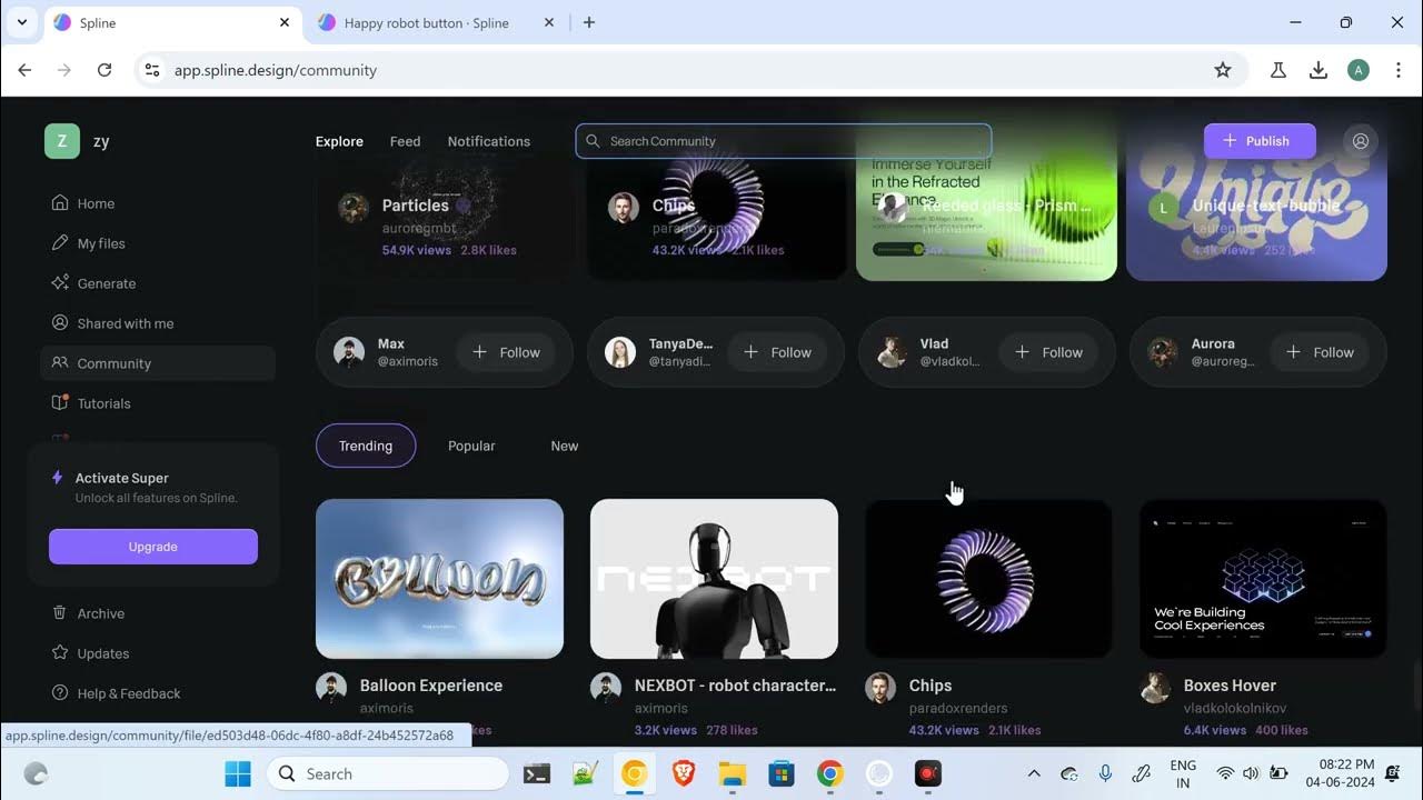How to create 3D Website Designs With No Code - YouTube