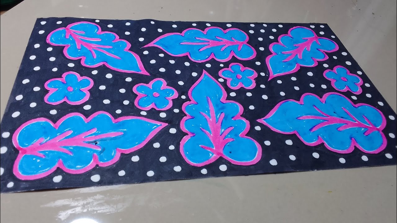 Cara menggambar batik banten, motif batik simbut. - YouTube