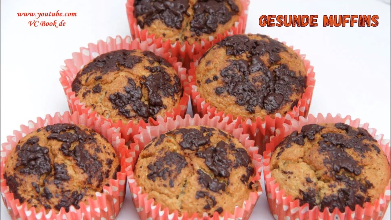 Gesunde Muffins mit Haferflocken / Muffins / ohne Zucker, ohne Mehl ...
