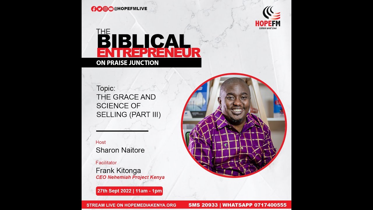 TheBiblicalEntrepreneur with Frank Kitonga C.E.O Nehemiah Project Kenya ...