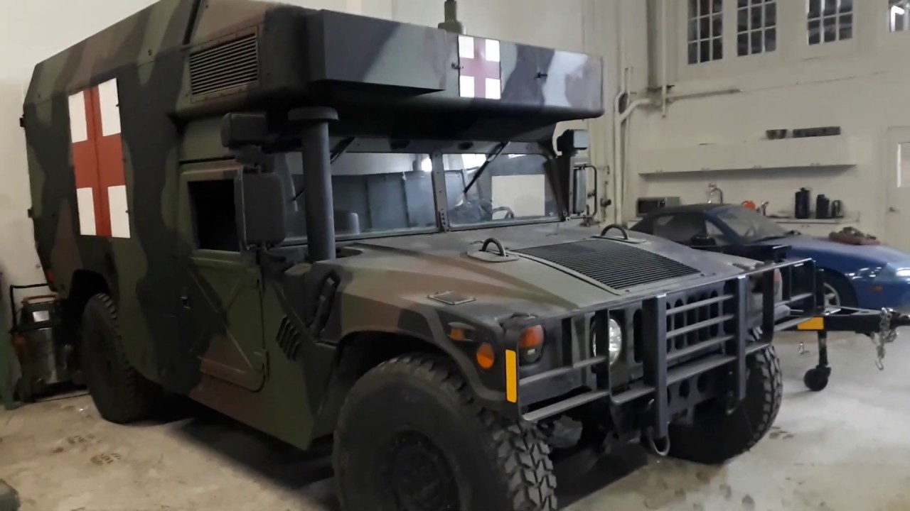 hummer ambulance for sale - YouTube