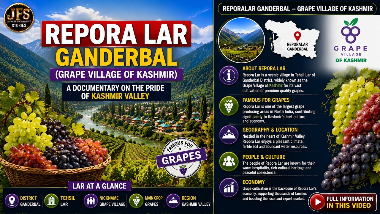 Repora Lar "Grape Village of Kashmir"| The Valley of Grapes | World ...
