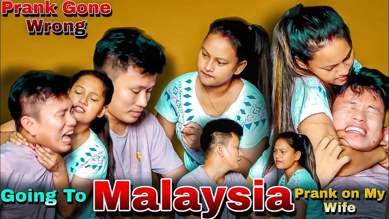 Going to Malaysia Prank on My Wife 😂 || Prank gone Wrong🔴||आज बुढिले झन्डै मरेको😱||Extreme ...