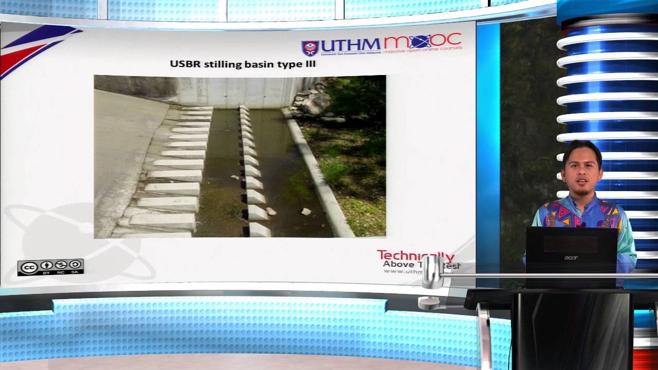 Hydraulics Topic 5.4 Energy Dissipator Structure - YouTube