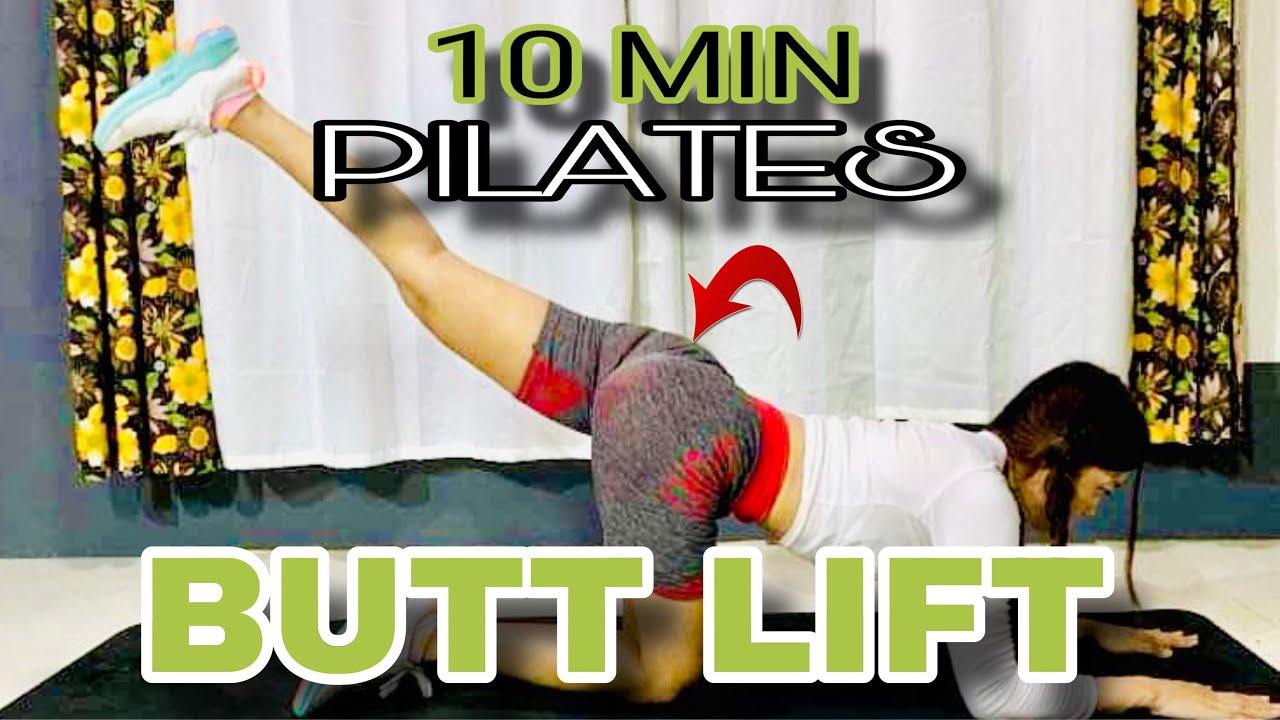 10 MIN PILATES BUTT LIFT | Round Booty ( No Equipment ) | Jikenya ...