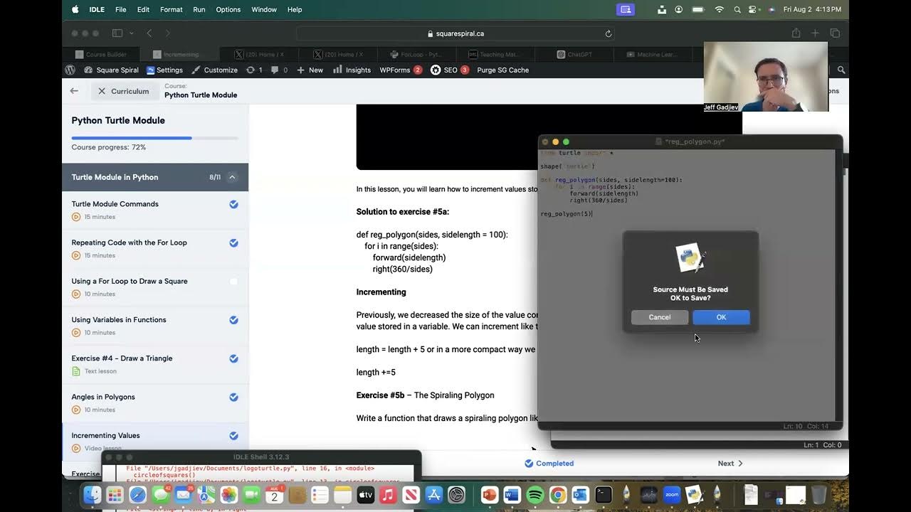 Incrementing Values Stored in Variables - YouTube