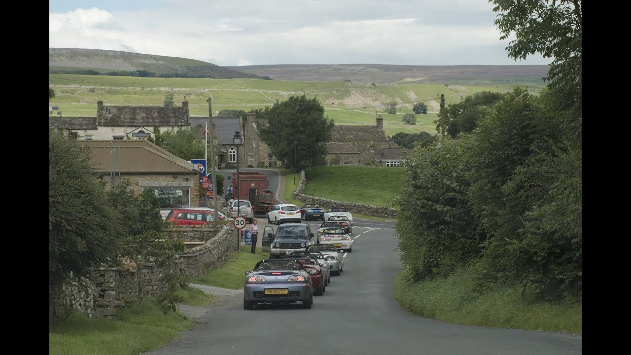 Pateley Bridge Showground to somewhere near Hawes... - YouTube