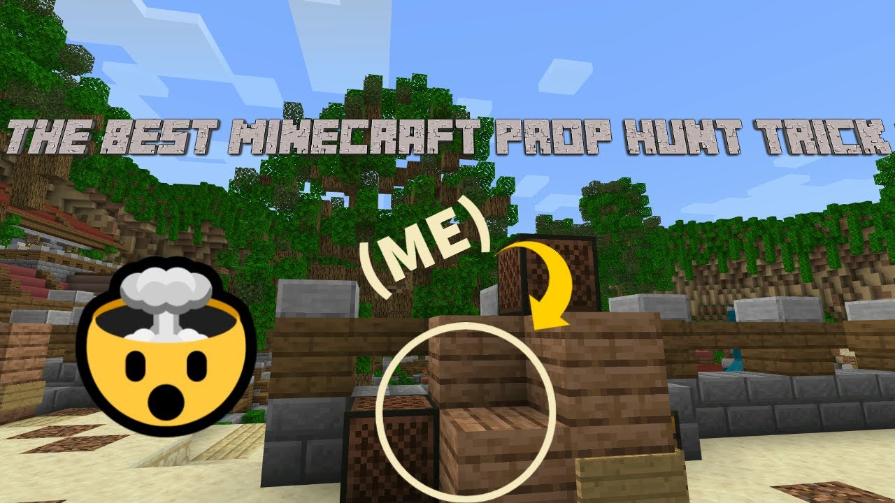 The Best Minecraft Prop Hunt GLITCH - YouTube